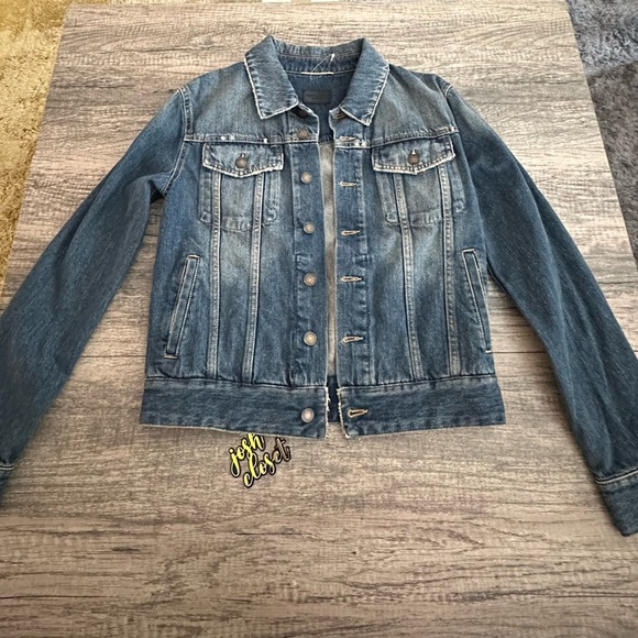 Yves Saint Laurent | Jackets & Coats | Authentic Ysl Denim Jacket ...